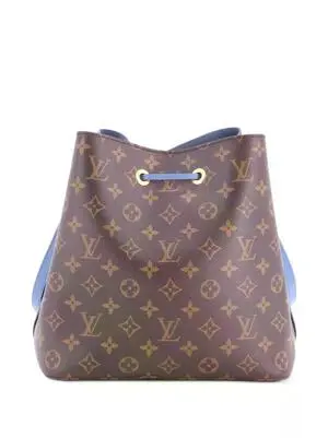 LOUIS VUITTON Monogram Canvas Mm Bucket Bag - Brown
