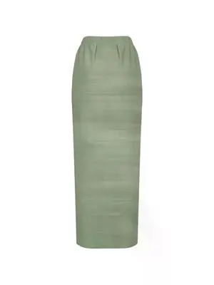Max Mara Pleated Elasticated-waist Midi Skirt