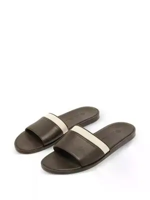 Loro Piana Logo-embossed Sandals