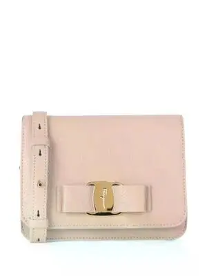 FERRAGAMO Vara Bow Crossbody Bag - Pink