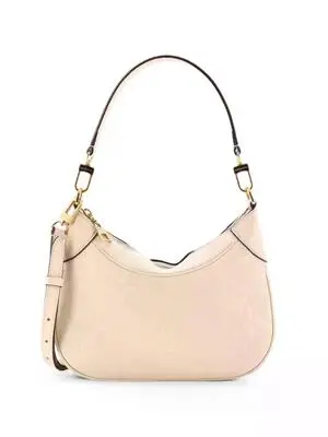 LOUIS VUITTON Bagatelle Nm Handbag Monogram Empreinte Giant Shoulder Bag - Neutrals