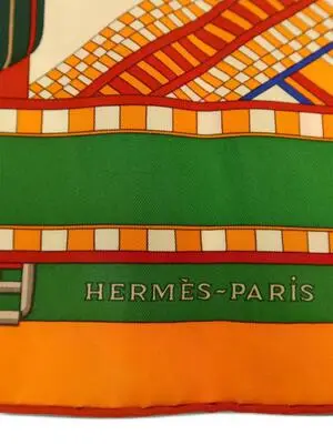 Hermès Double Sangle Scarf