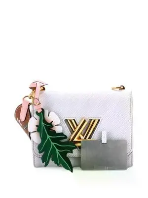 LOUIS VUITTON Monogram Flower Strap Twist Handbag Epi Leather Pm Shoulder Bag