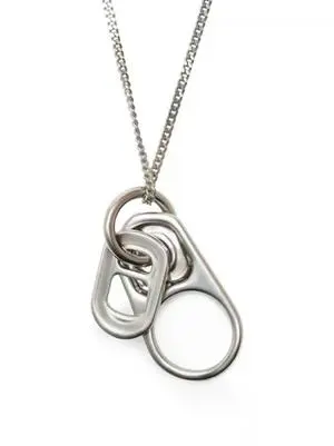 MAISON MARGIELA Tone Pendant Necklace - Silver