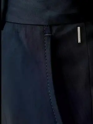BOSS Tapered Cropped Trousers