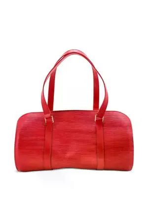 LOUIS VUITTON Soufflot Epi Leather Handbag - Red