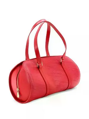 LOUIS VUITTON Soufflot Epi Leather Handbag - Red