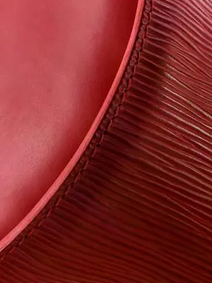LOUIS VUITTON Soufflot Epi Leather Handbag - Red