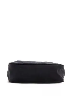Prada Tessuto Mini Hobo Bag - Black