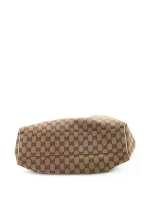 Gucci Sukey Gg Canvas With Leather Medium Tote Bag