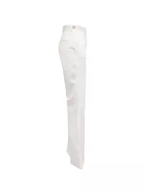 Dolce & Gabbana Dg Plaque Flared Trousers