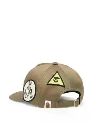 A BATHING APE Logo-patch Baseball Cap