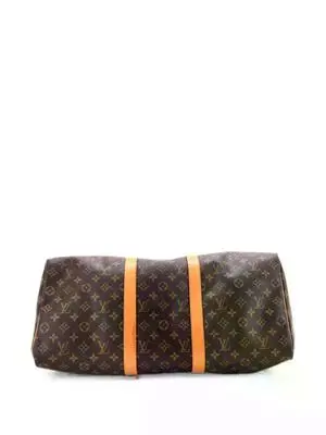 LOUIS VUITTON Keepall Bag Monogram Canvas 50 Travel Bag