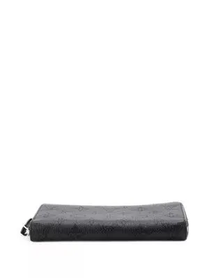 LOUIS VUITTON Zippy Wallet Mahina Leather Small Wallets