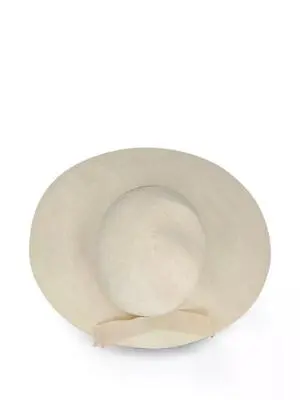 Philippe Model Bow-detail Wide-brim Hat