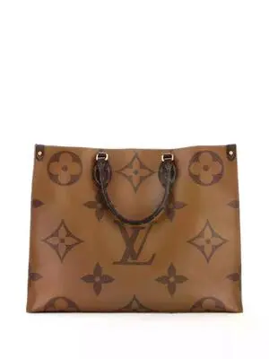 LOUIS VUITTON Onthego Reverse Monogram Giant Gm Tote Bag