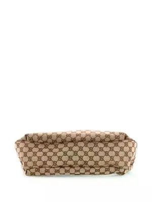 Gucci New Ladies Web Gg Canvas Large Hobo Bag