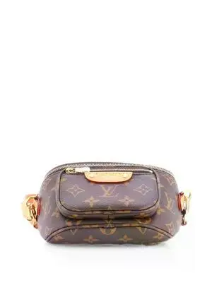 LOUIS VUITTON Bum Bag Monogram Canvas Mini Belt Bag