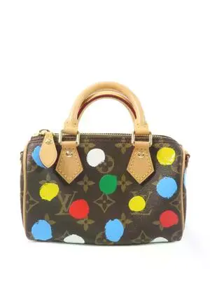 LOUIS VUITTON X Yk Nano Speedy Tote Bag