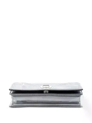 Dior Diorama Wallet On Chain Cannage Embossed Calfskin Clutch Bag