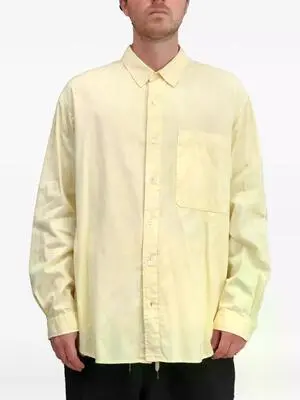 PALTO' Button-up Shirt Jacket - Yellow