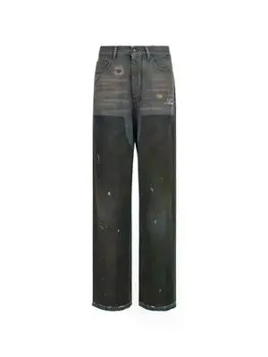 Amiri Bones Baggy Jeans - Black