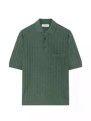 RETORI Front-pocket Wool Polo Shirt