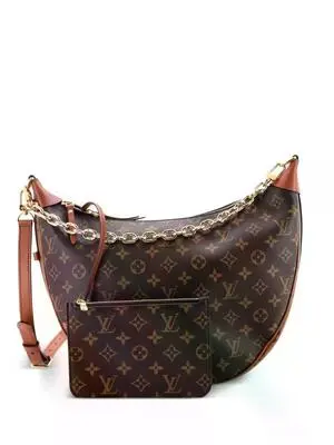 LOUIS VUITTON Loop Hobo Bag Monogram Canvas - Brown