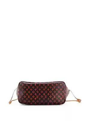 LOUIS VUITTON Neverfull Mm Limited Edition Grace Coddington Catogram Canvas Tote Bag - Brown