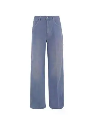 HAIKURE Bonnie Wide Leg Jeans - Blue