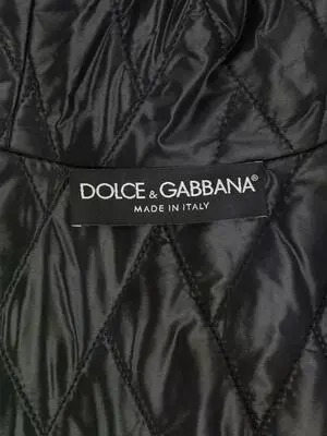 Dolce & Gabbana Heraldic Print Hooded Parka
