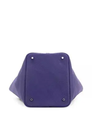 Hermès Eclat Picotin Lock Bag Clemence Mm Bucket Bag