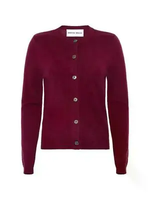 EMERSON RENALDI Button-up Fine-knit Cardigan - Red
