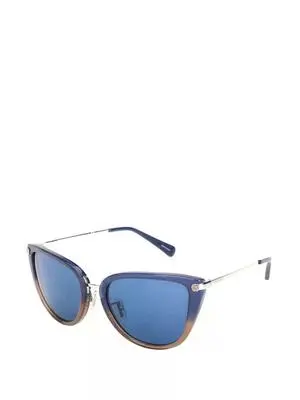 COACH Glitter-gradient Cat-eye Sunglasses