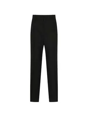 Saint Laurent Belt-loops Trousers - Black