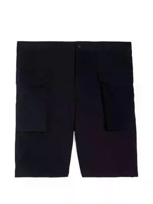 Aspesi Straight-leg Cargo Shorts - Blue