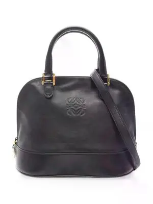 Loewe Anagram 2 Way Tote Bag - Black