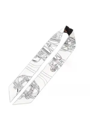 Hermès Brides De Gala En Fleurs Scarf