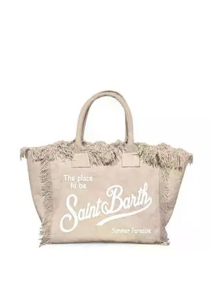 MC2 SAINT BARTH Colette Fringed Tote Bag
