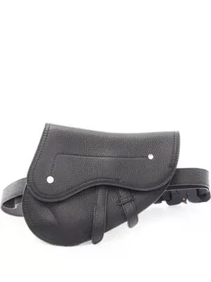 Dior Saddle Belt Bag - Black