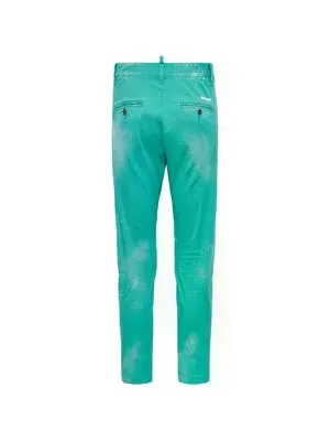 Dsquared2 Paint-splatter Twill Trousers