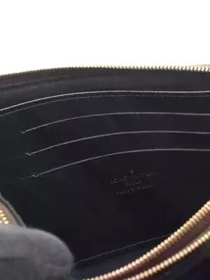 LOUIS VUITTON 2021s Monogram Giant Reverse Double Zip Shoulder Bag