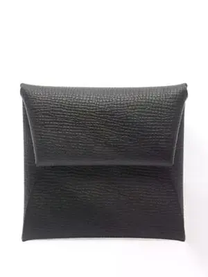 Hermès Bastia Epsom Coin Purse - Black