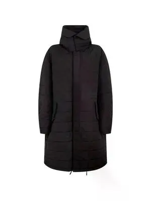 Givenchy Quilted Hooded Coat - Black