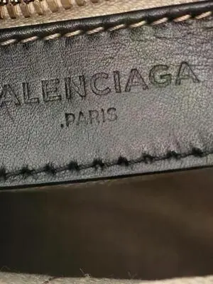 Balenciaga Mini All Afternoon Leather Tote Bag - Black