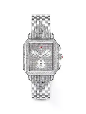 Michele Deco Diamond 35mm Watch