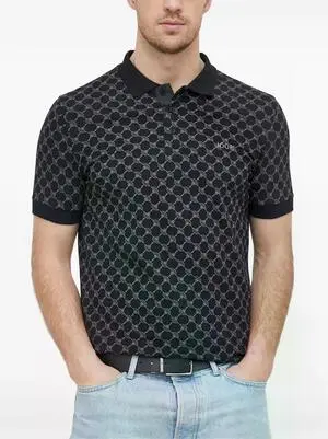 JOOP! Paigam Monogram-print Polo Shirt