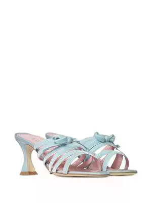 Manolo Blahnik Clementel Bow Detail Sandals