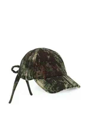 Henrik Vibskov Jacquard Weave Cap - Green