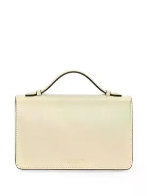 Victoria Beckham Small Dorian Leather Cross Body Bag - Neutrals